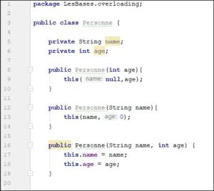 Overloading dans Java - TUTO DE RIEN